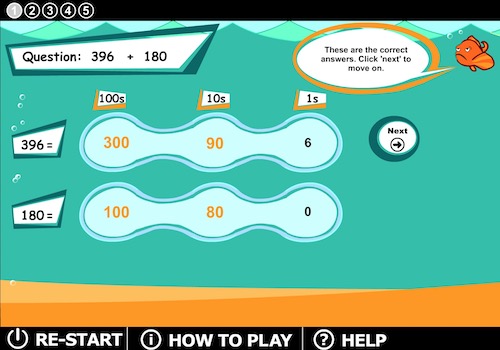 The Amoeba Addition Game - Educational Games For Kids