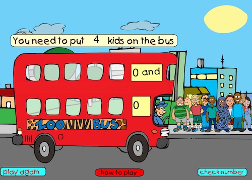 Bus Counting - Educational Games For Kids