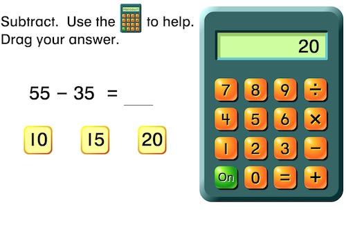 Calculator (addition and subtraction) - Educational Games For Kids