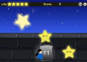 Catch the Stars (Math Game) - Educational Games For Kids