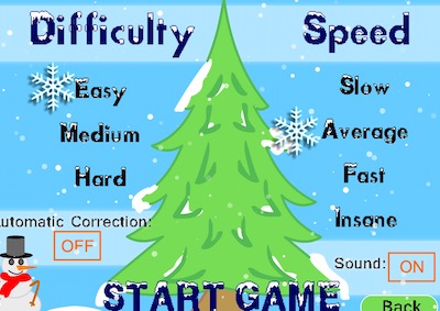 Snow Typer - Educational Games For Kids