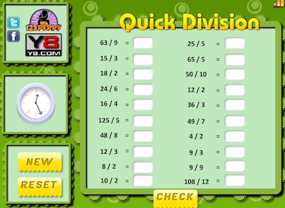 Quick Division - Educational Games For Kids