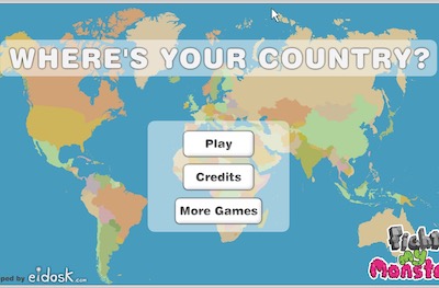 Where is your country - Educational Games For Kids