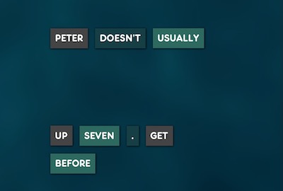 Broken Sentences - Educational Games For Kids