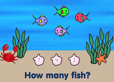 Fishy Count - Educational Games For Kids