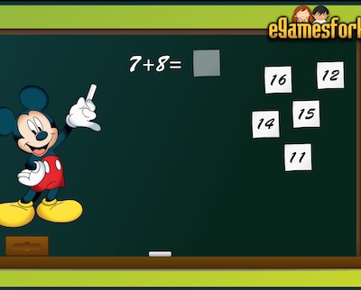 Micky Mouse Math Game - Educational Games For Kids