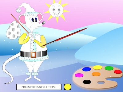 Mouse Paint - Educational Games For Kids