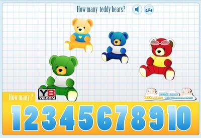 Kids Counting Teddy Bears - Educational Games For Kids
