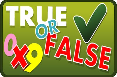 True or False - Educational Games For Kids