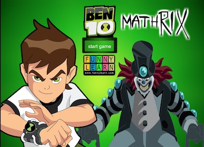 Ben 10 MathRIX - Educational Games For Kids