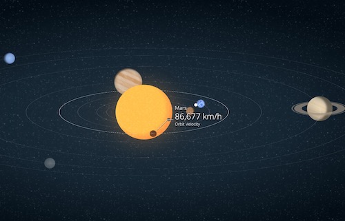 3D Solar System With Useful Information - Educational Games For Kids