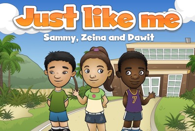 Just Like Me: Sammy, Zeina, and Dawit - Educational Games For Kids
