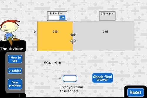 Divider: Learn Dividing With or Without Remainder - Educational Games ...