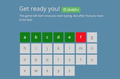 Alphabeat: Compete Against Friend. How Fast Can you Type