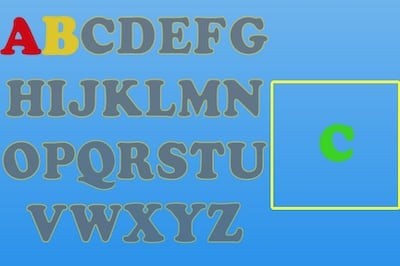 Alphabet Drag and Drop Game - Educational Games For Kids