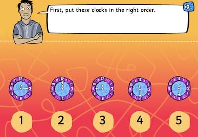 Rice paper roll time (Learn to Tell Time) - Educational Games For Kids