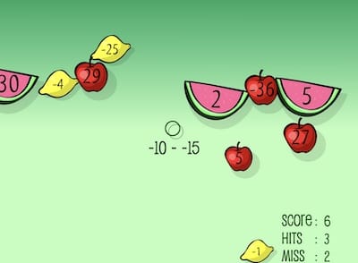 Integer Mixed Operation Math - Educational Games For Kids
