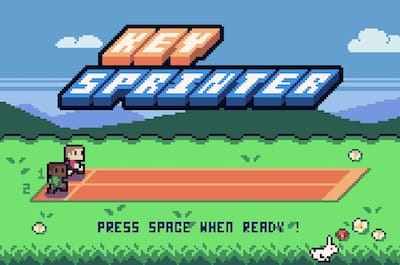Keyboard Sprinter (2 Players) - Educational Games For Kids