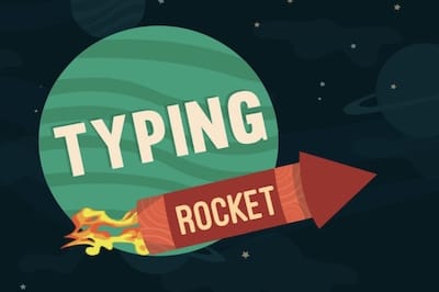 Typing Rocket - Educational Games For Kids