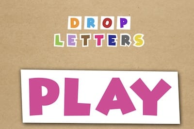 Drop Letters - Educational Games For Kids