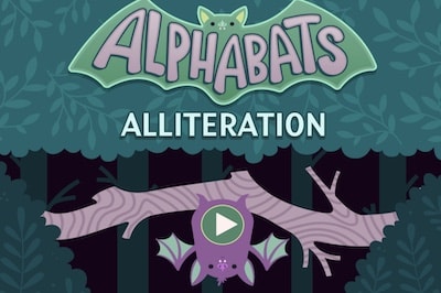 Alphabats Alliteration - Educational Games For Kids