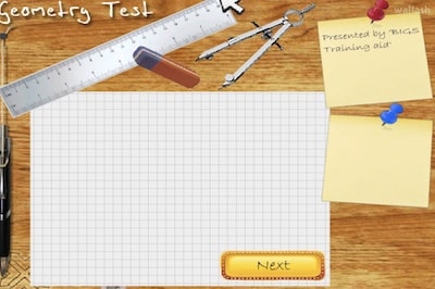 Geometry Test - Educational Games For Kids