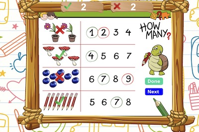 How Many (Pictograph Counting Game) - Educational Games For Kids