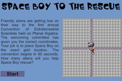 Spaceboy to the Rescue - Educational Games For Kids