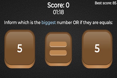 Biggest, Smallest, of Equal - Educational Games For Kids