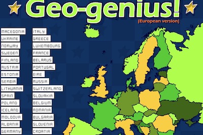 Geo Genius: European Version - Educational Games For Kids