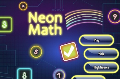 Neon Math - Educational Games For Kids