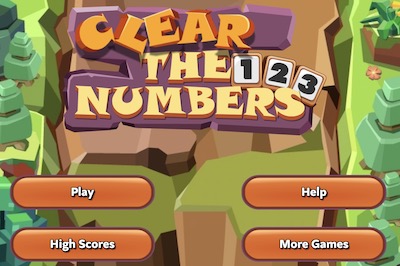 Clear the Numbers - Educational Games For Kids