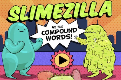 Slimezilla vs. Compound Words - Educational Games For Kids