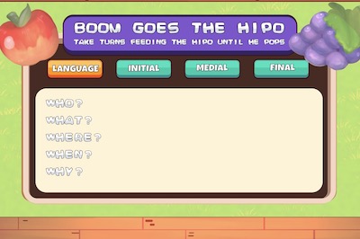 Boom Goes the Hipo - Educational Games For Kids