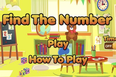 Find The Number (1 to 10 Only) - Educational Games For Kids