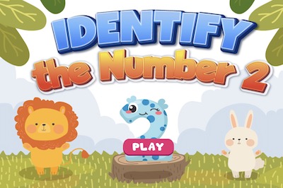 Identify the Number 2 - Educational Games For Kids