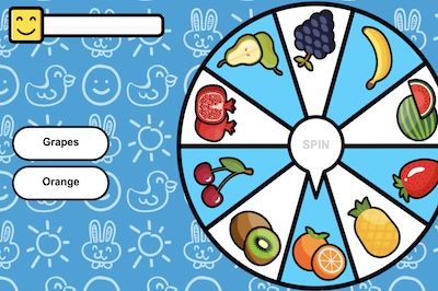 Fruit Wheel - Educational Games For Kids