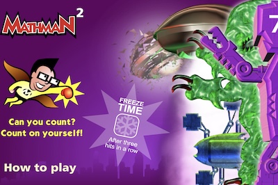 Mathman 2 - Educational Games For Kids