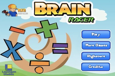 Brain Racers Arithmetic - Educational Games For Kids
