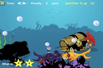 Fish Math - Educational Games For Kids