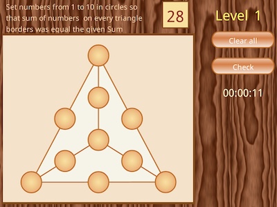 Math Pyramid - Educational Games For Kids