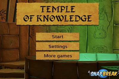 Temple of Knowledge 1 - Educational Games For Kids