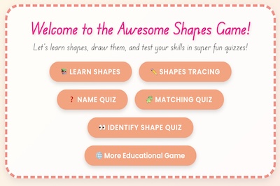 Awesome Shapes - Educational Games For Kids