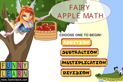 Fairy Apples Math - Educational Games For Kids