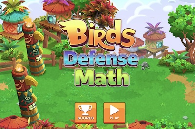 Birds Defense Math - Educational Games For Kids