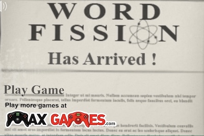 Word Fission - Educational Games For Kids
